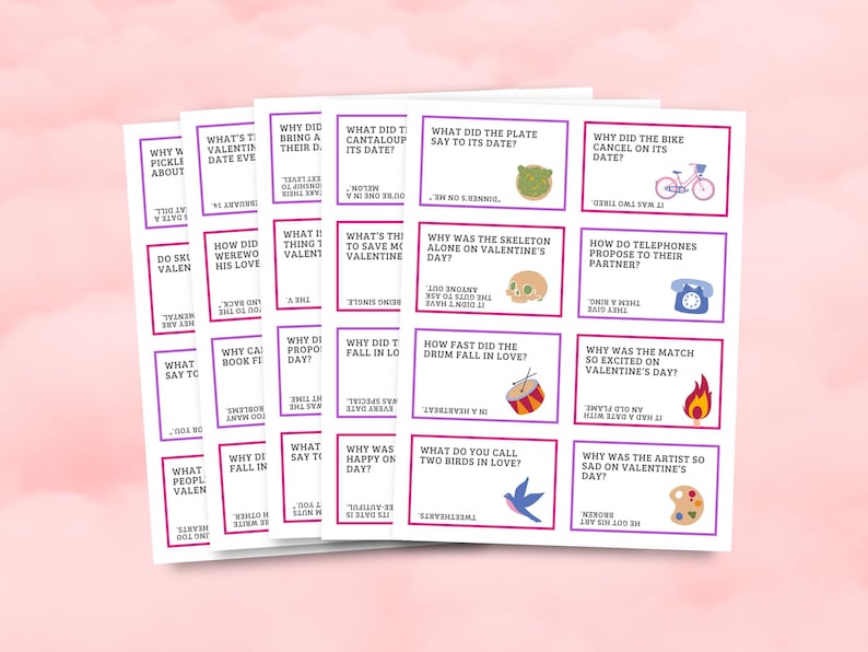 40 Valentine's Day Jokes, Valentine's Day Lunchbox Jokes for Kids ...