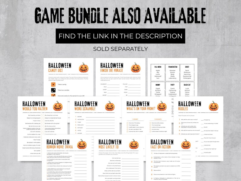 Halloween Riddle Me This Game, Printable Halloween Riddles, Fun ...