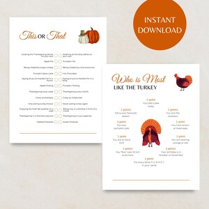 Thanksgiving Games, 8 Printable Canadian Thanksgiving Games ...