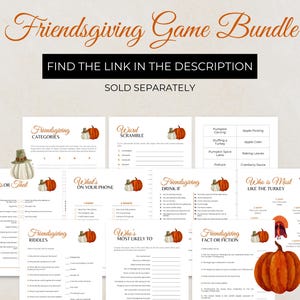 Friendsgiving Fact or Fiction Game, Printable Thankgiving Trivia Game ...