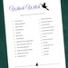 Witches Night Which Witch Game, Printable Witch Matching Game, Fun ...