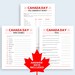 Canada Day Games, 8 Printable Canada Day Activities, Canada Day Game ...