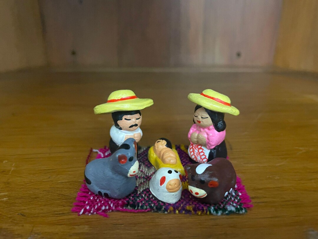Cute Nativity Set, Peruvian Nativity Set, Cusco Nativity Set, Christmas ...