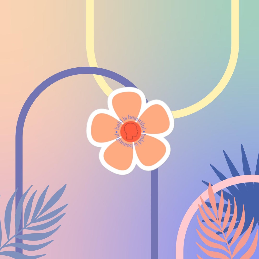 Bald is Beautiful Sticker - Etsy