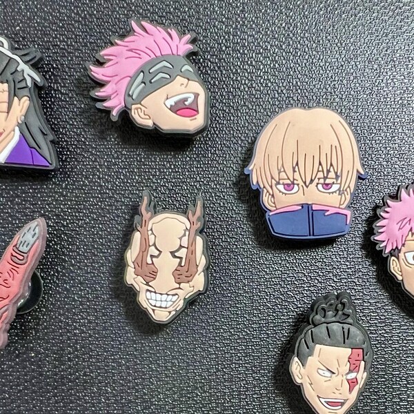 Jujutsu Kaisen Croc Charms - Etsy