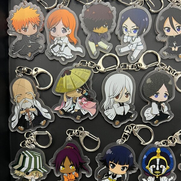 Anime Keychain - Etsy