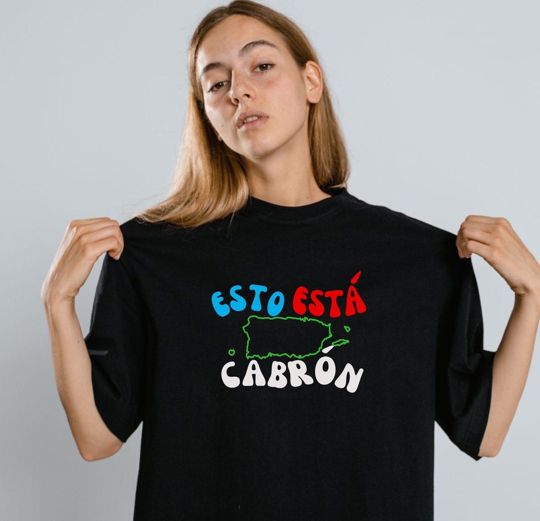 Esto Esta Cabron, Camiseta De Puerto Rico, Camiseta Unisex Softstyle ...