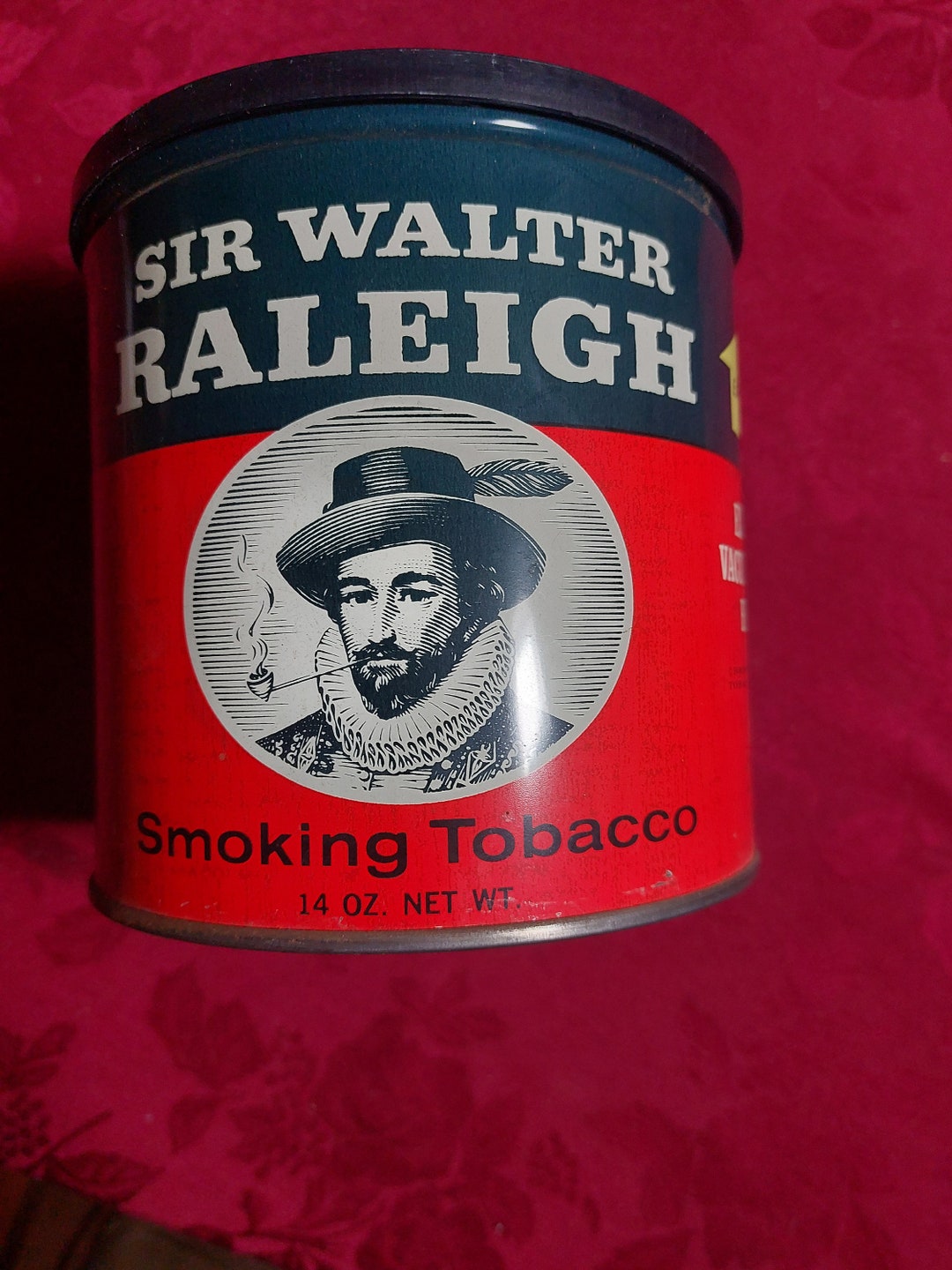 Vintage Sir Walter Raleigh Smoking Tobacco Tin Can. - Etsy