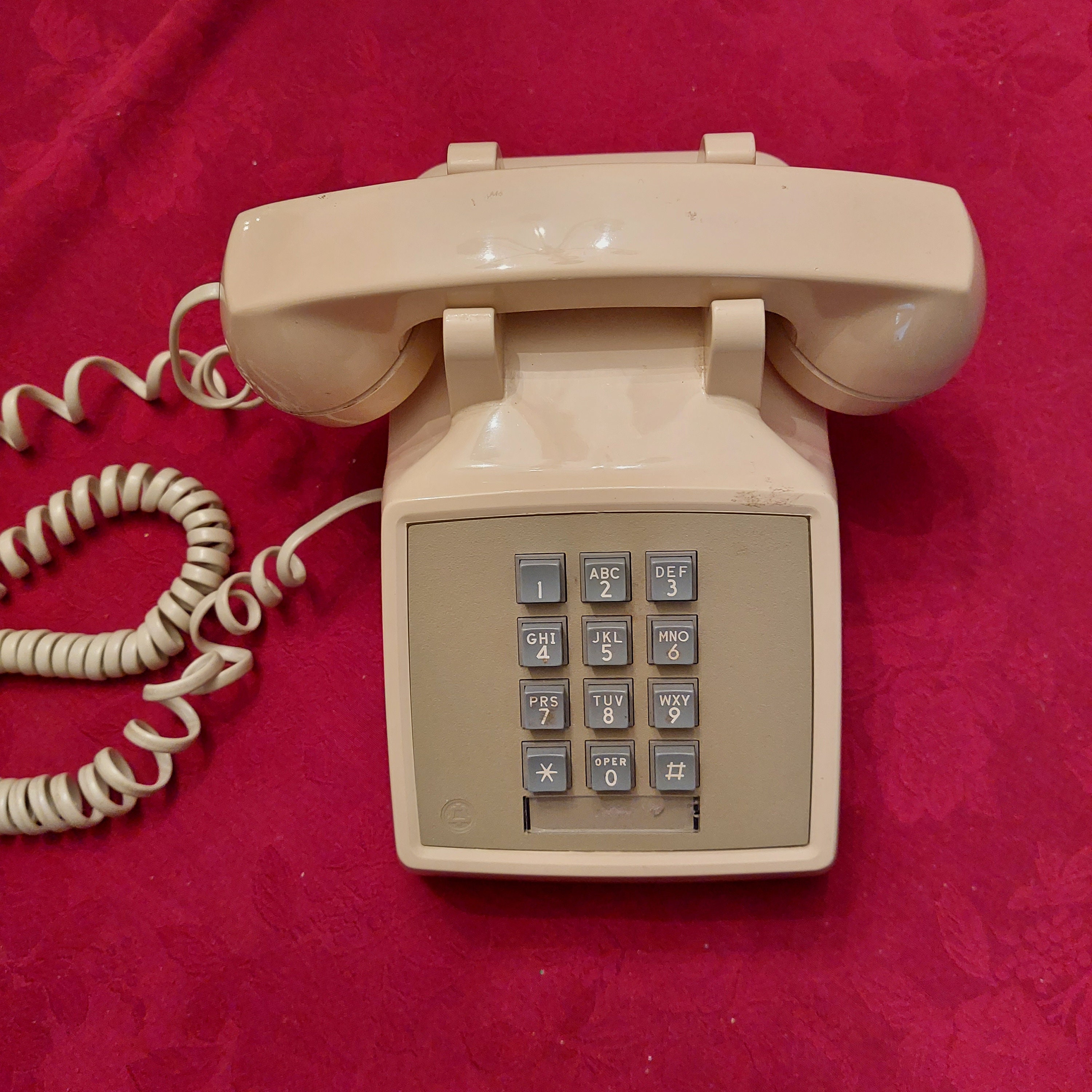 Western Electric Vintage Push Button 2500mmg Phone 1970s. - Etsy
