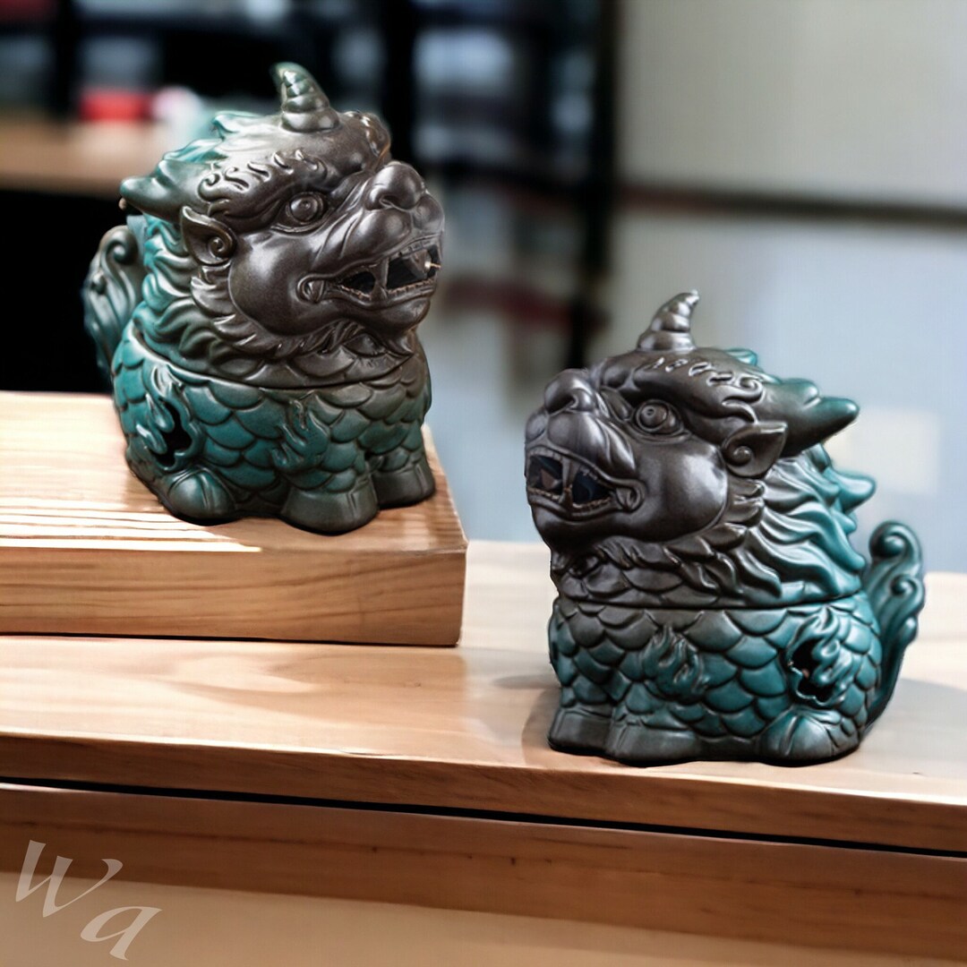 Dragon Incense Burner, Dragon Statue Incense Cone Holder, Dragon ...