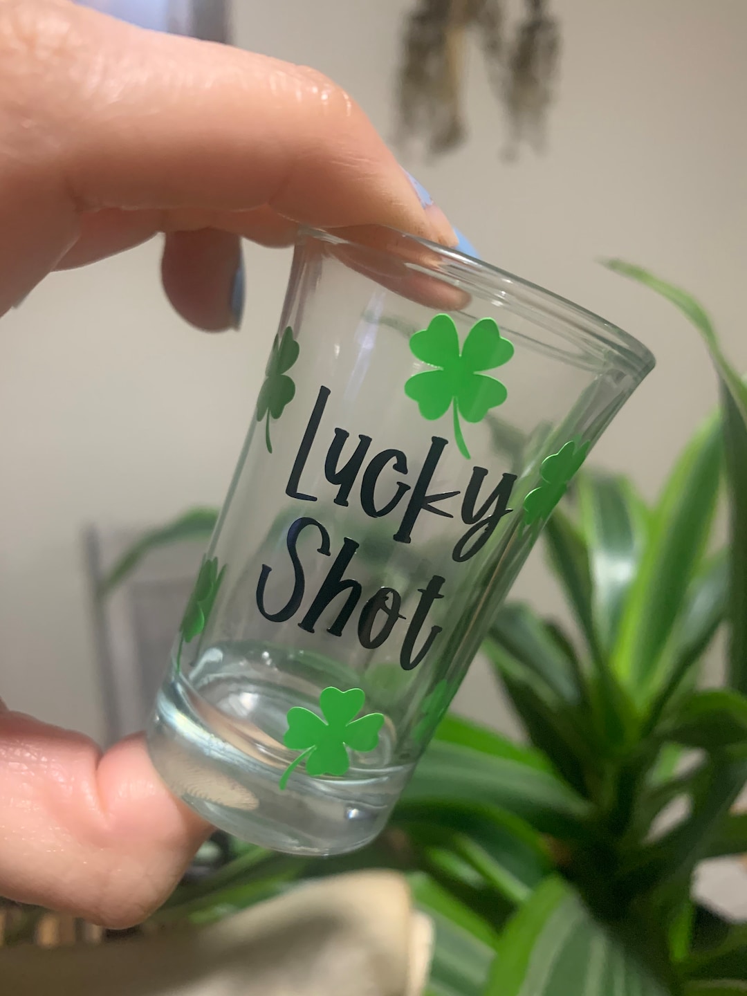 St. Patrick’s Day Shot Glass - Lucky Shot - Etsy