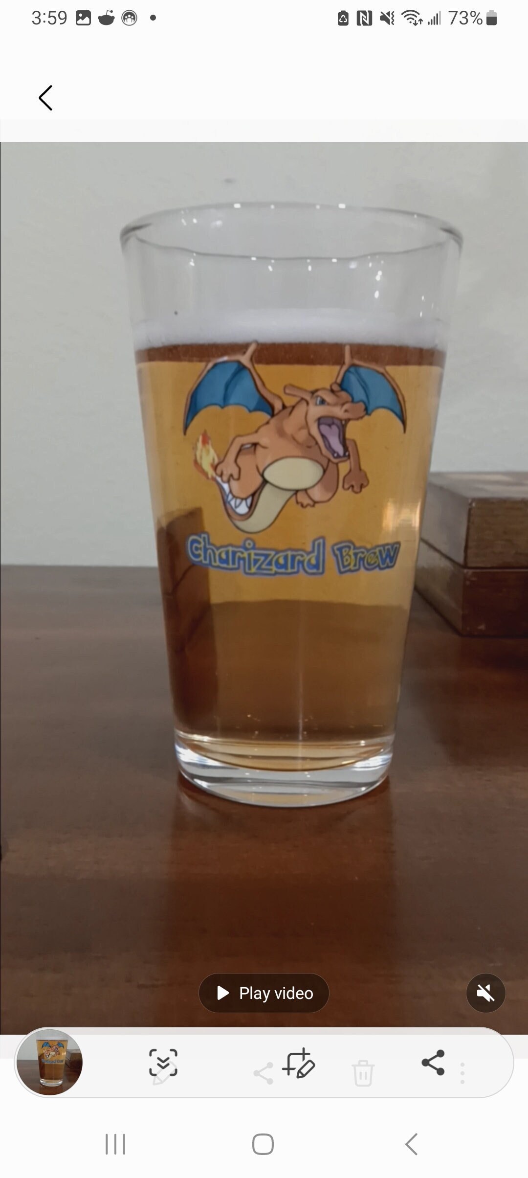 Pokemon Charizard 16oz Pub Glass - Etsy