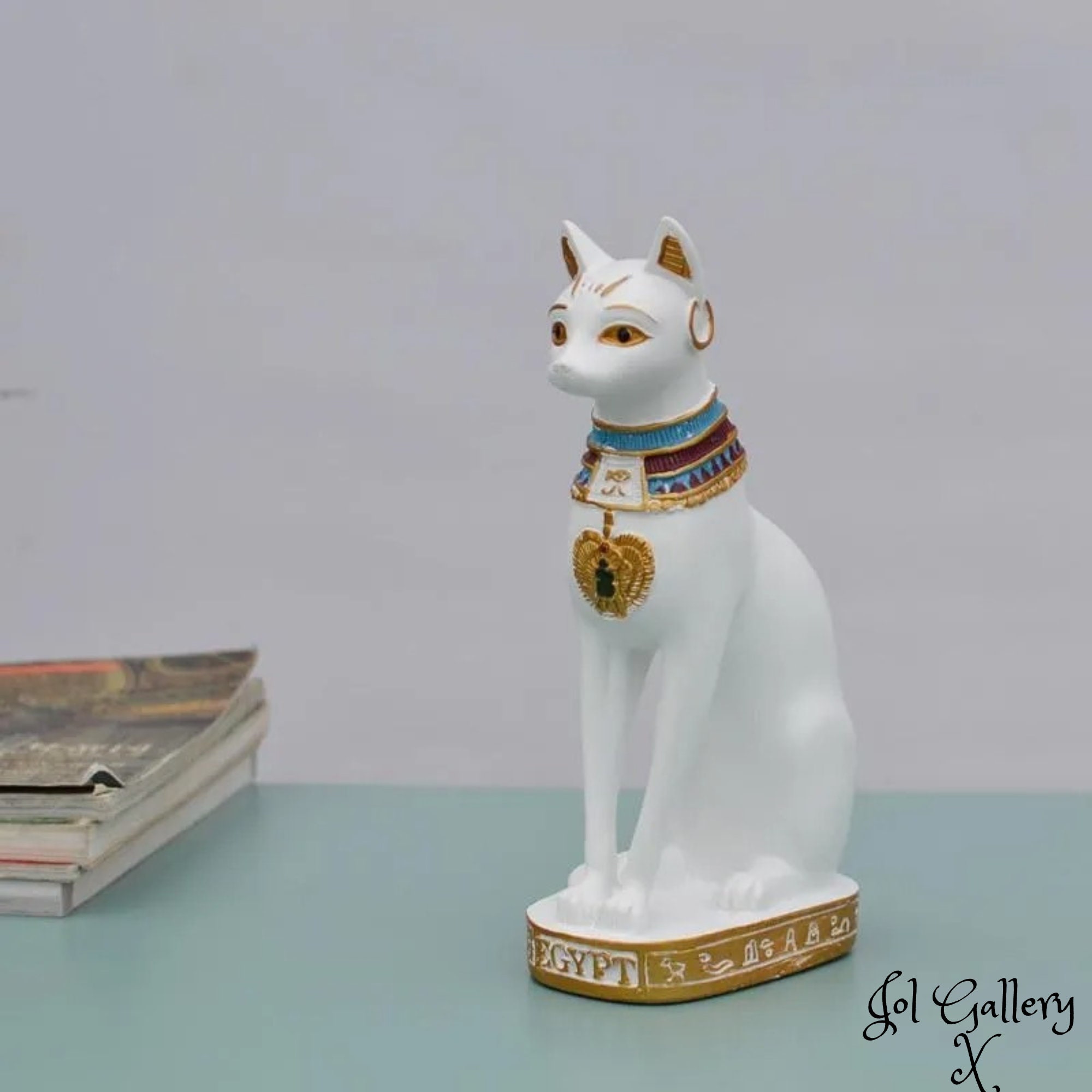 EGYPTIAN CAT Figurine Statue Decoration Vintage Cat Goddess - Etsy ...