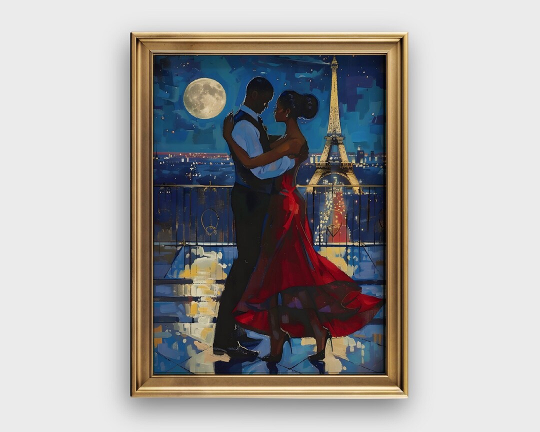 Black Love Art | Black Couple Art | African American Prints | Couple ...