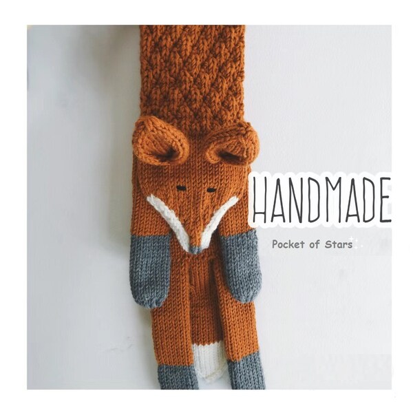 Fox Scarf - Etsy