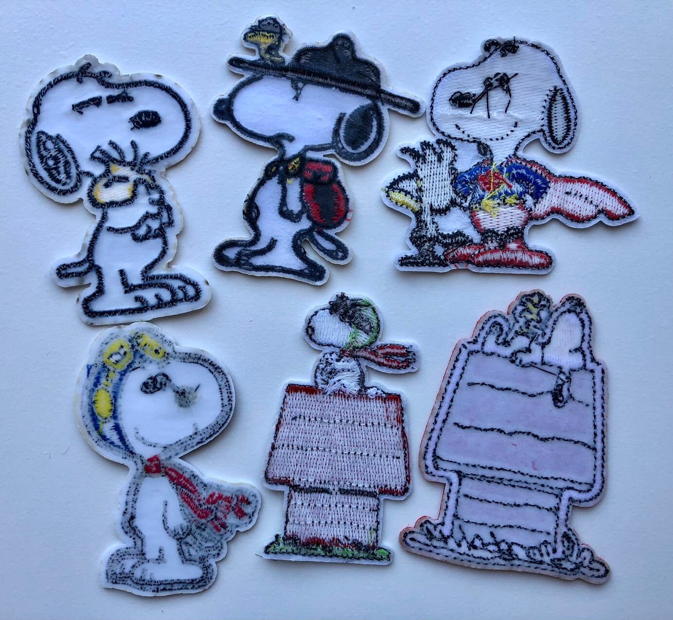 Snoopy Iron on Patches 3/6 - Etsy