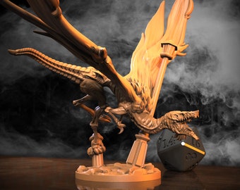 Byakhee Miniature - Mythos Villain, 32mm RPG Creature - Etsy