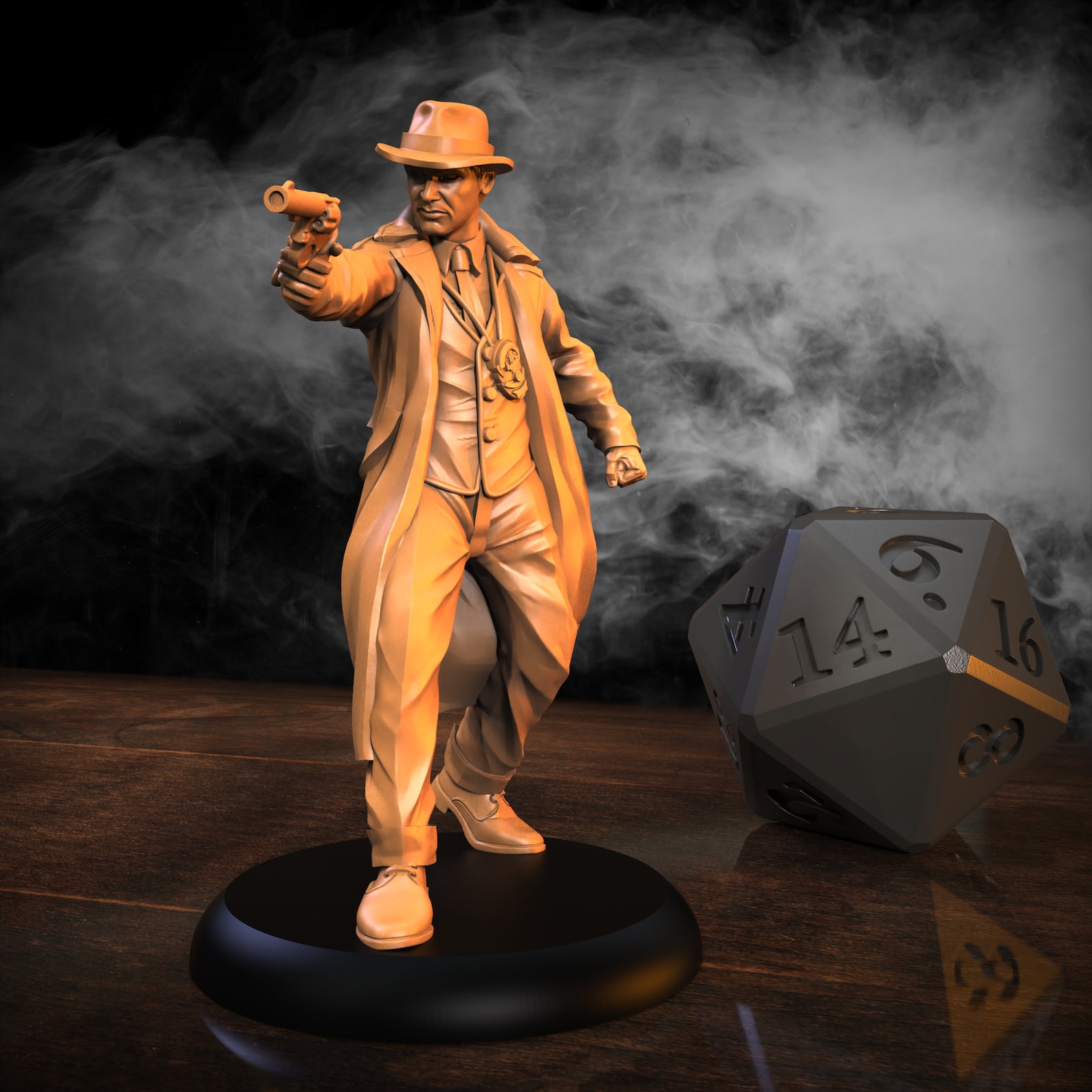 Cthulhu Investigators Police Detective Derek Rickard RPG, D&D ...
