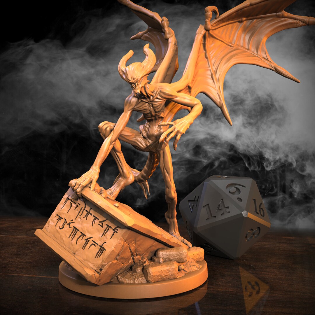 Mythos Villains - Night-gaunt - Winged Monster, Creature, Mutant, Flyer ...