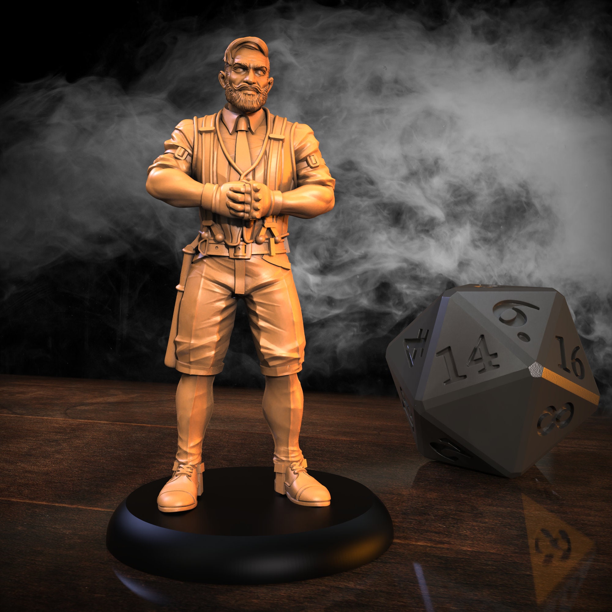 Cthulhu Investigator Miniature – Gregor Mcconor, Thug Boxer (32mm) - Etsy