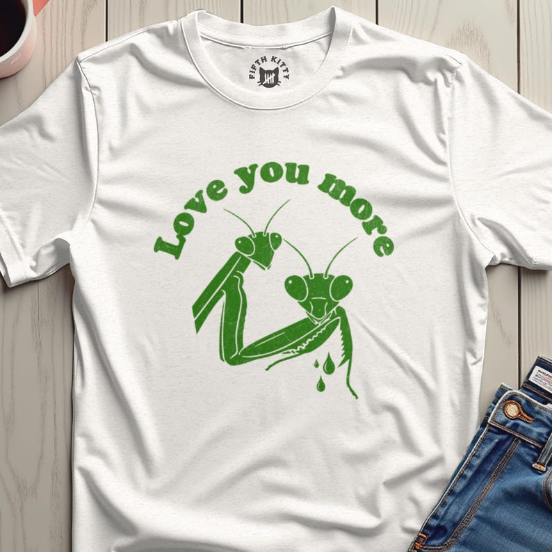 Funny Praying Mantis T-shirt, Dark Humor Insect Pun, Bug Lover Gift - Etsy