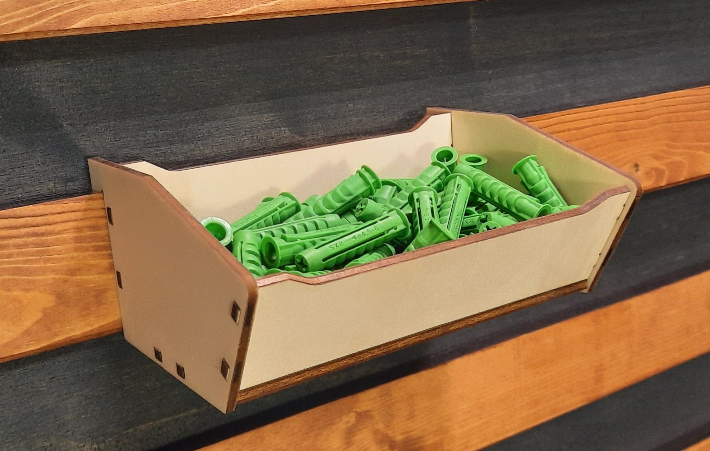 Box / Crate / Container for Small Parts French Cleat Digital Download ...