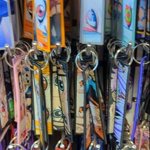 Mirko | Anime Manga Woven Embroidered Jet Tag Keychain - Etsy