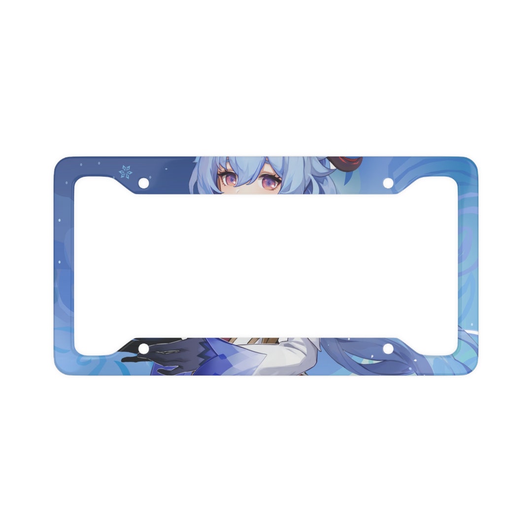 Anime Manga License Plate Frame - Etsy