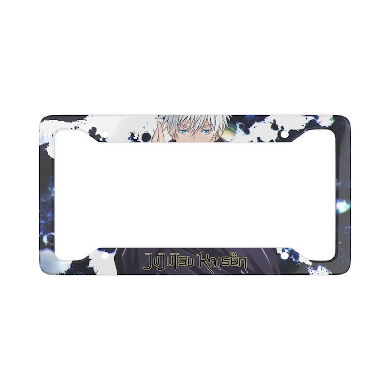 Anime License Plate Frame - Etsy