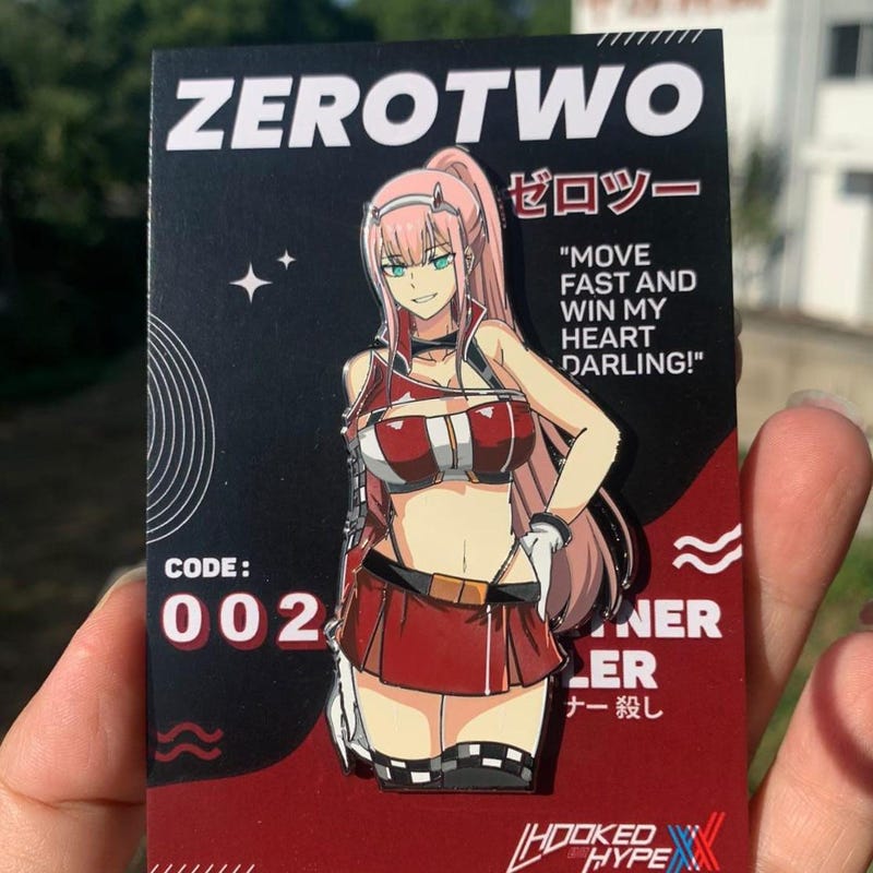 Zero Two Stickers - Etsy