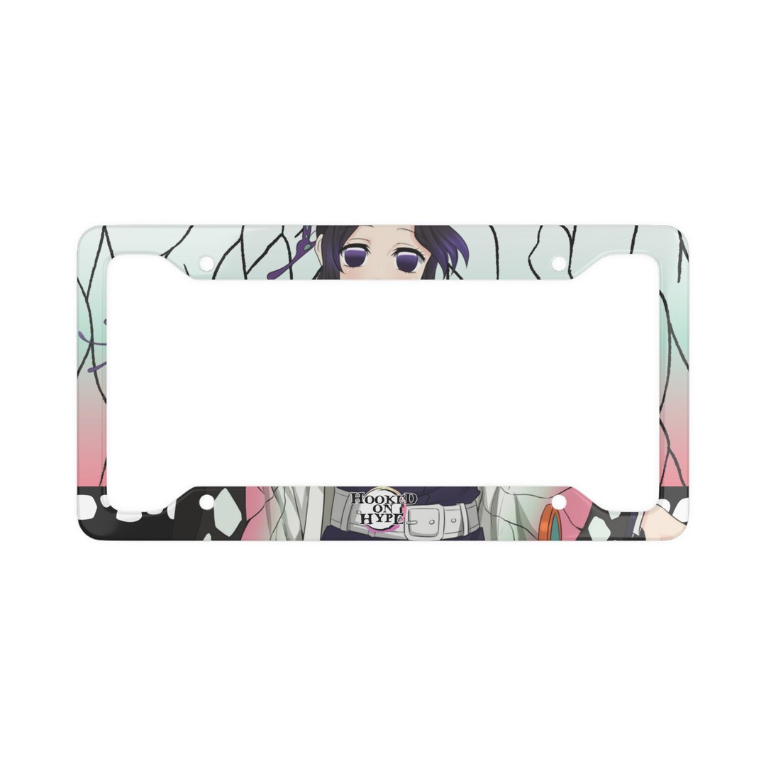 Anime Manga License Plate Frame - Etsy
