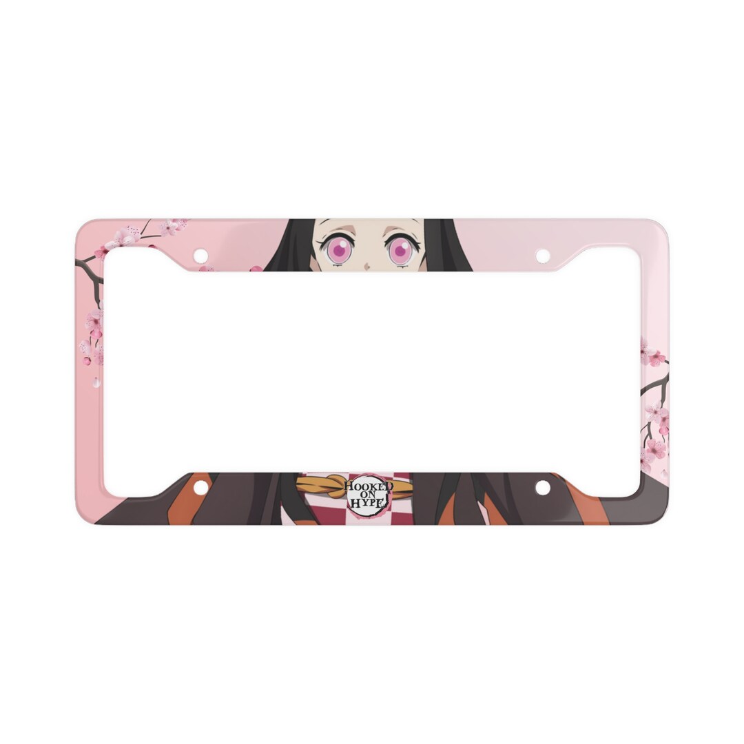 Nezuko License Plate Frame - Etsy