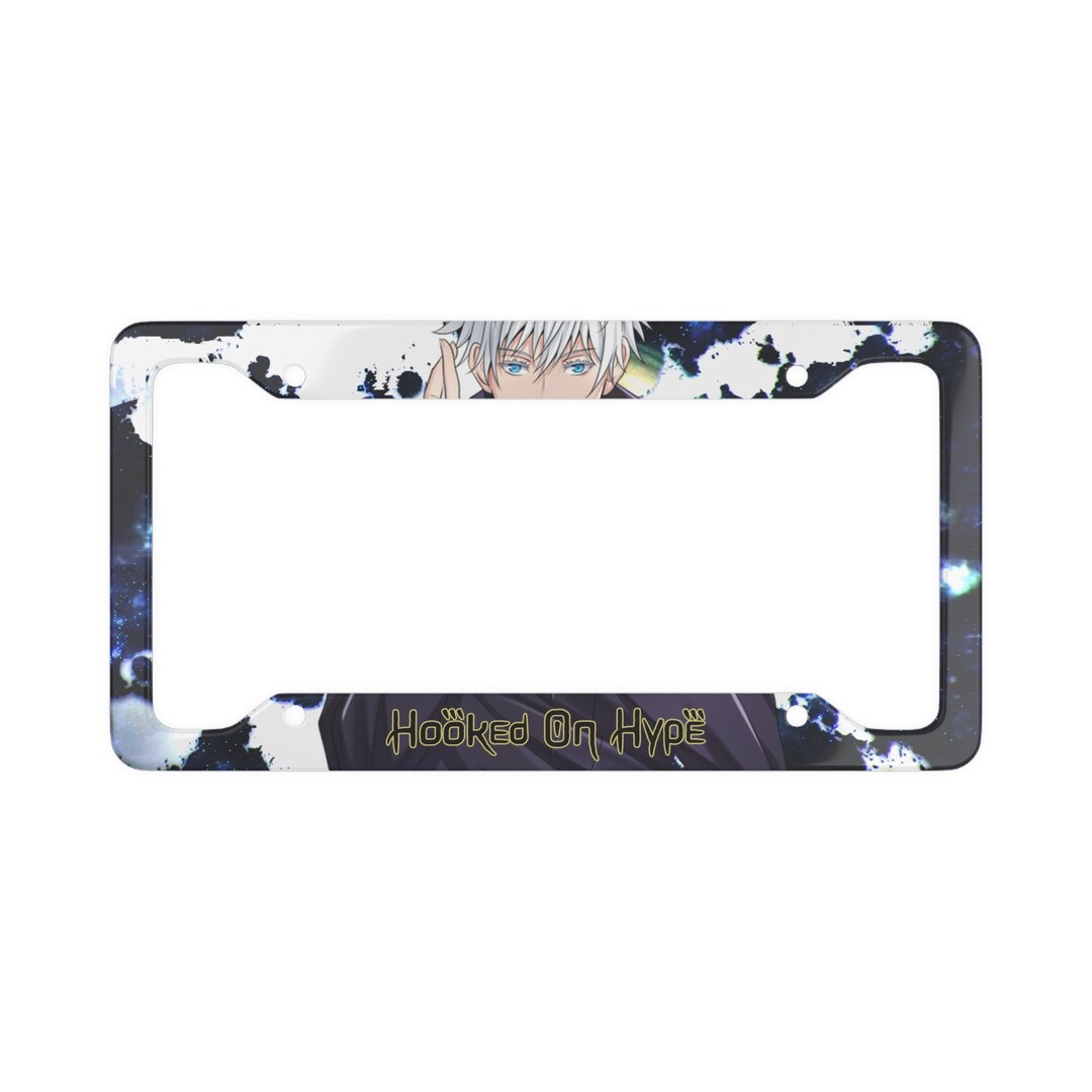 Gojo License Plate Frame (store Logo) - Etsy