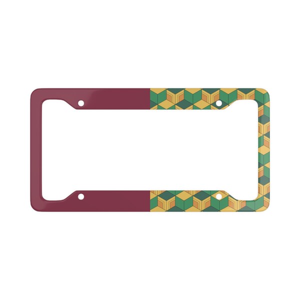 Demon Slayer License Plate Frame - Etsy