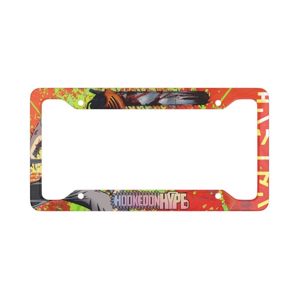 Chainsaw Man License Plate - Etsy