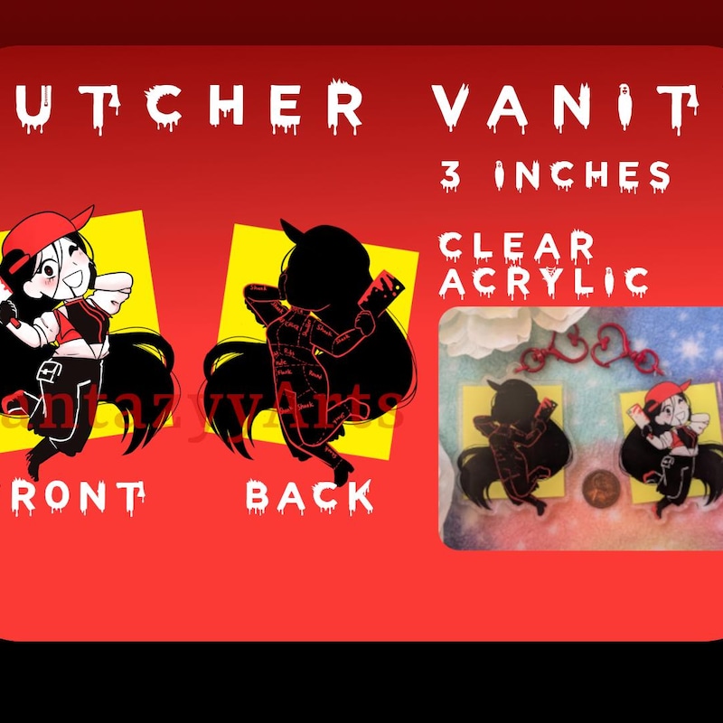 You Xi Butcher Vanity Plush - Etsy Canada
