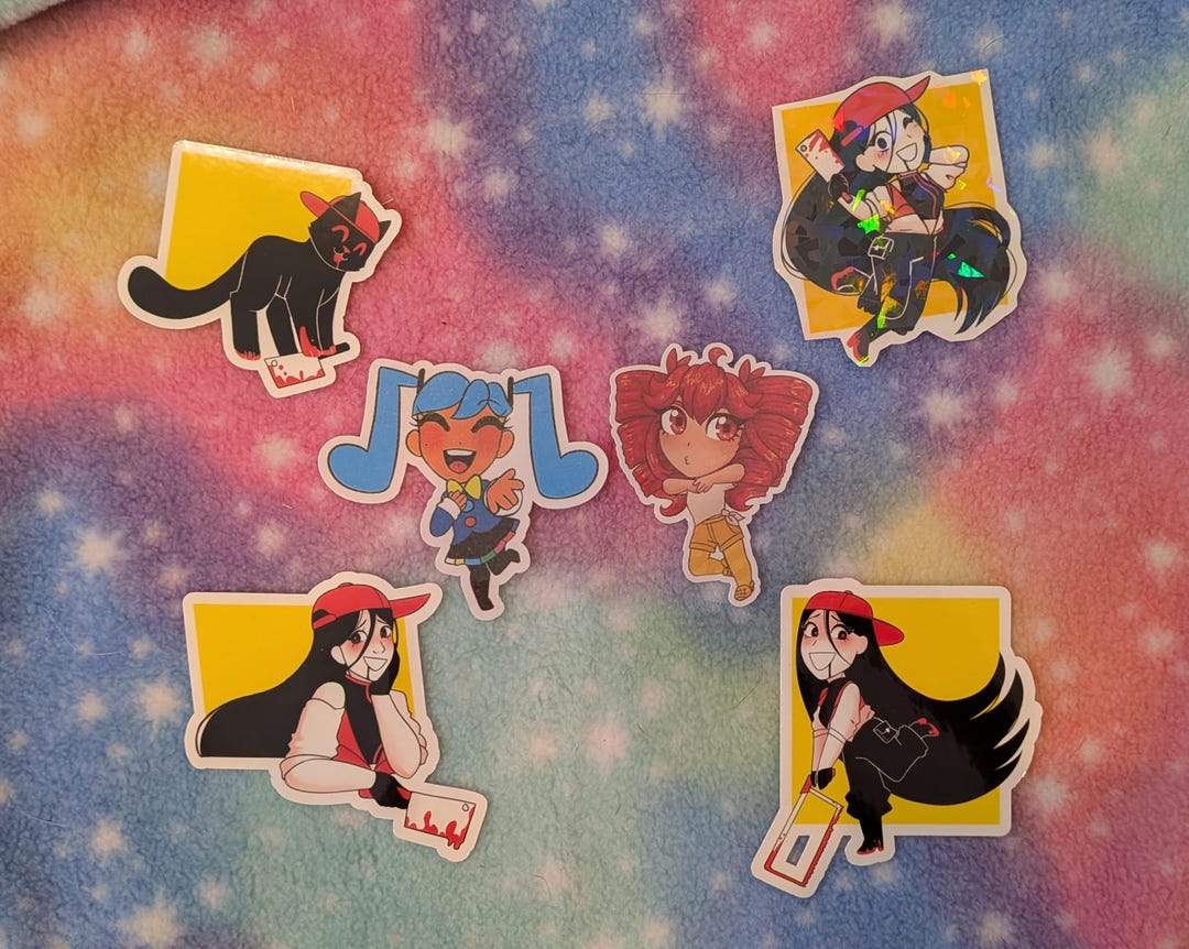 Flavory Foley Stickers - Butcher Vanity, Birdbrain, Static - Etsy