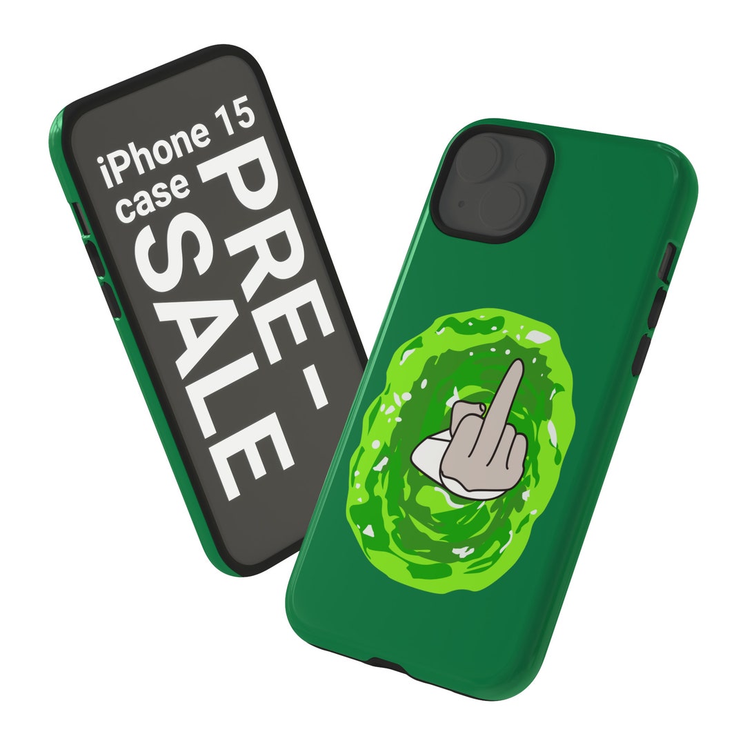 Rick Sanchez Teleport Hand Gesture Design iPhone 15 Presale: - Etsy