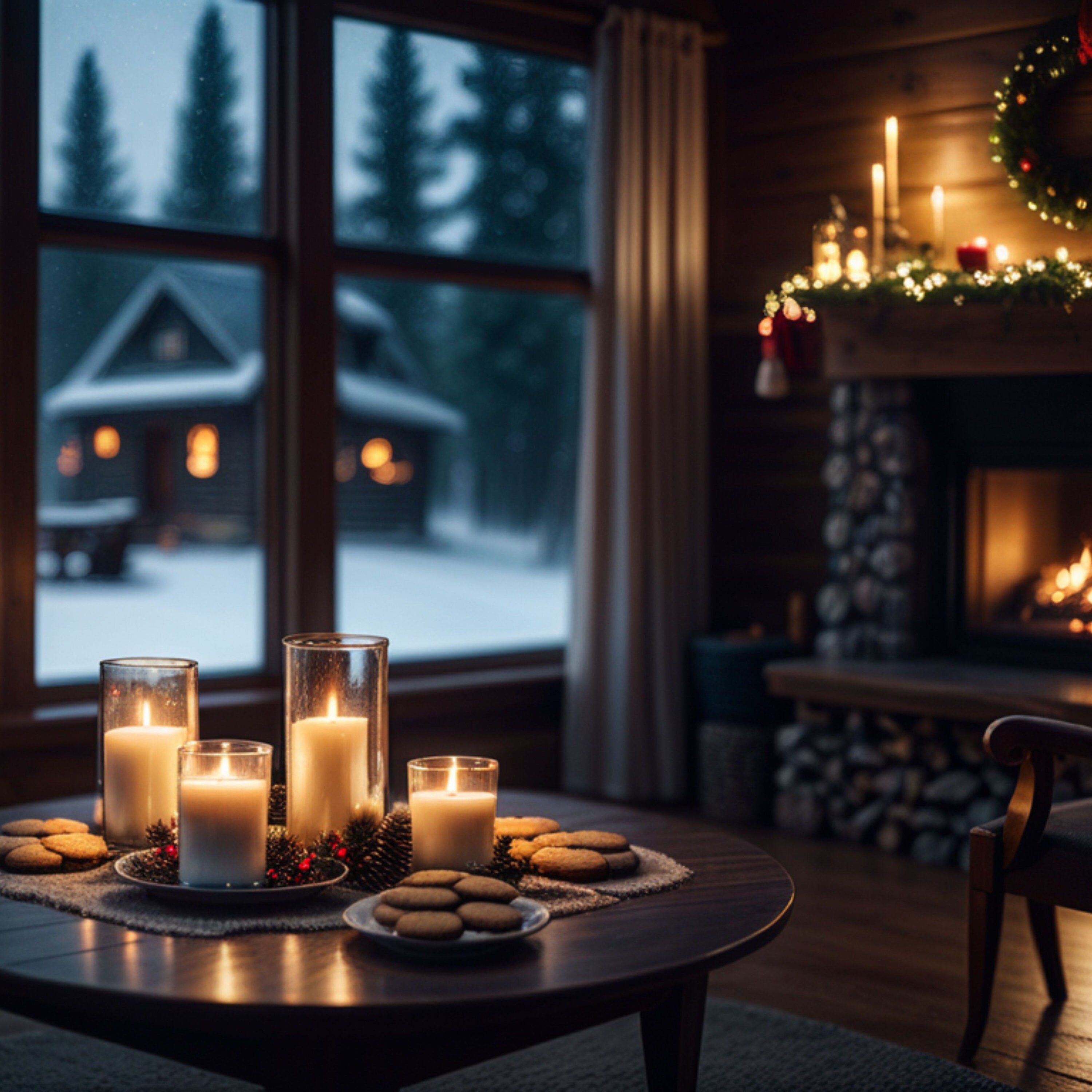 Cozy Christmas Cabin : A Winter Wonderland Retreat - Etsy
