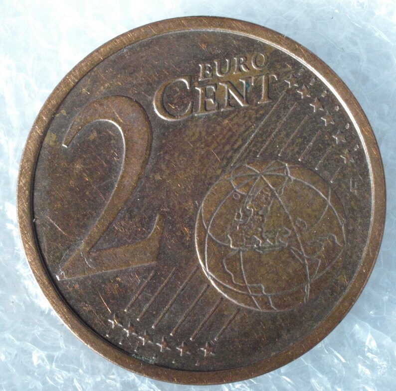 2002 Italy 2 Euro Cent Coin - Etsy