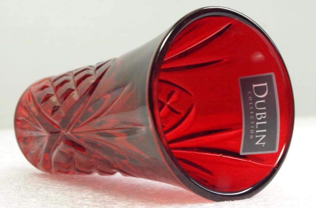Godinger Dublin Red Crystal Vodka Shot Glasses Set of 6 Brand New in ...