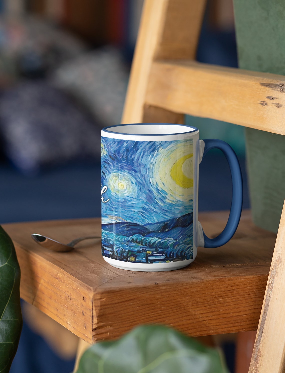 Personalized Starry Night Mug, Van Gogh's Starry Night Mug for Art ...