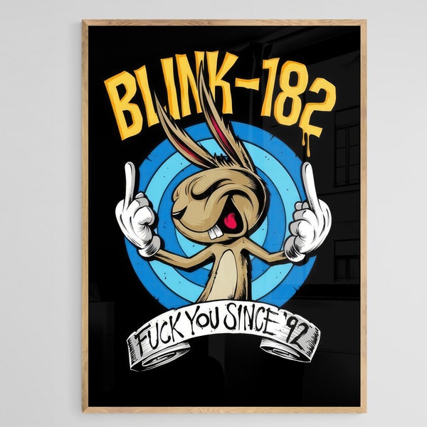 Blink 182 Print - Etsy