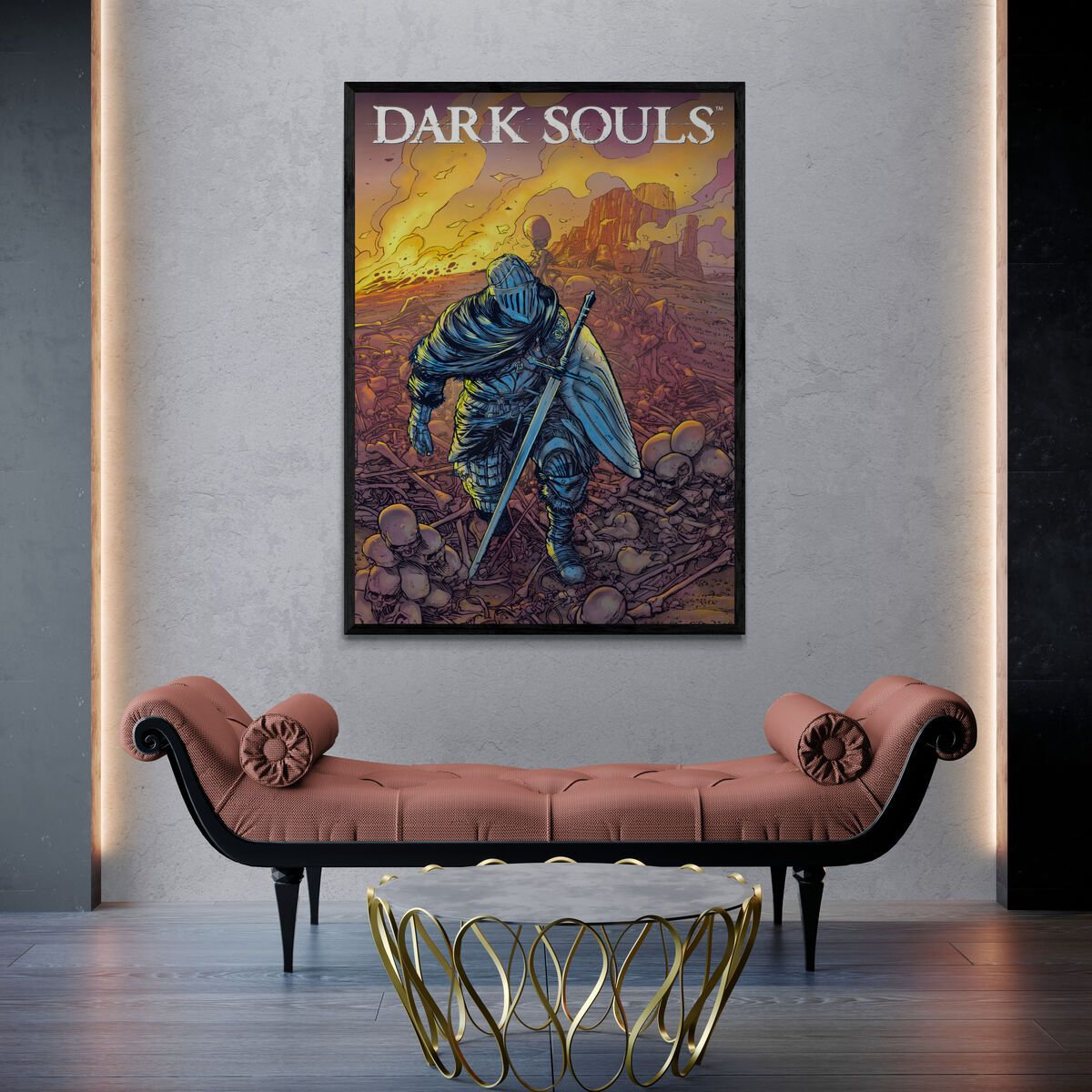 Dark Souls Poster Dark Souls Print Digital Poster Game Poster Home