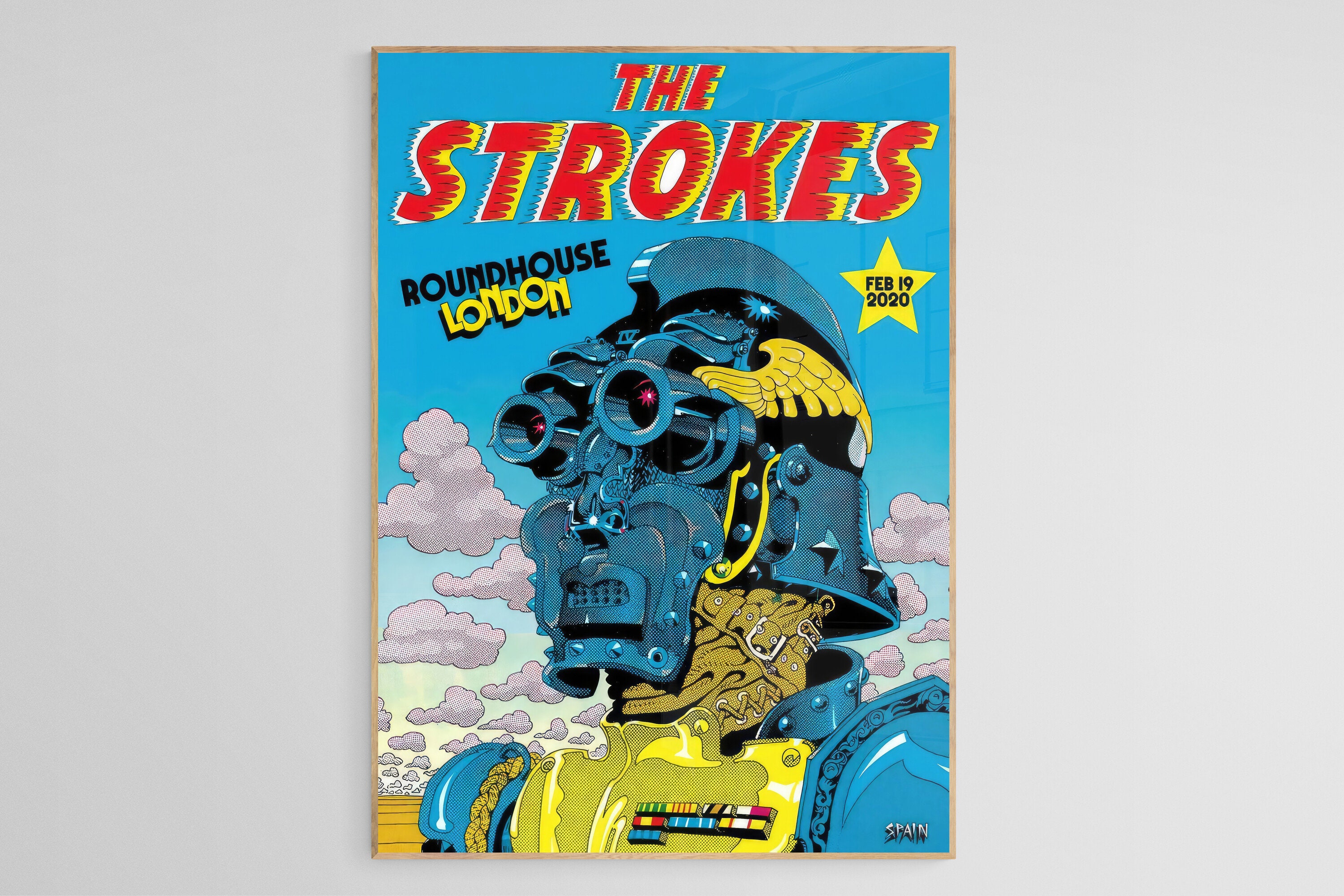 The Strokes Print, the Strokes Poster, Music Poster, Vintage Poster ...