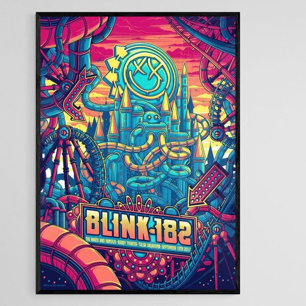 Blink 182 Poster - Etsy