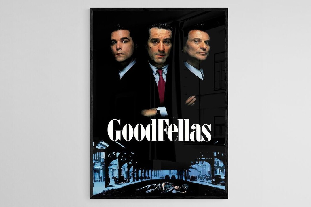 Goodfellas Poster, Goodfellas Print, Home Decor, Wall Decor, Digital ...