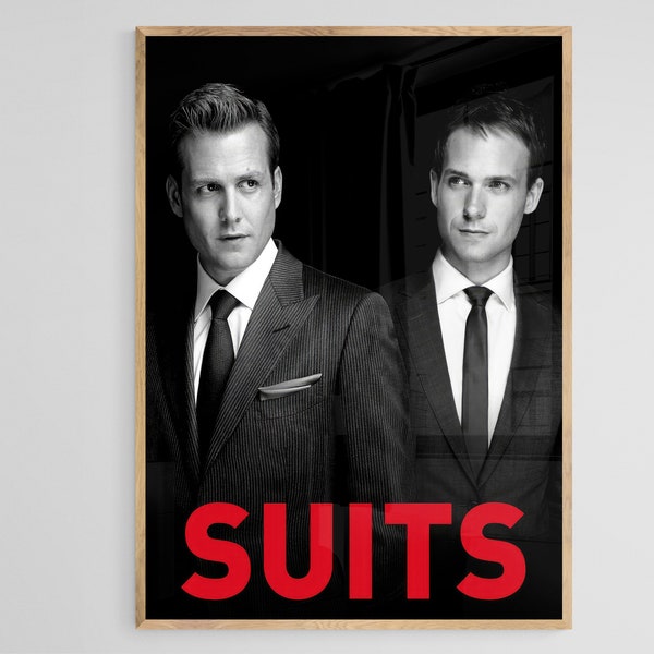 Tv Series Suits Art - Etsy