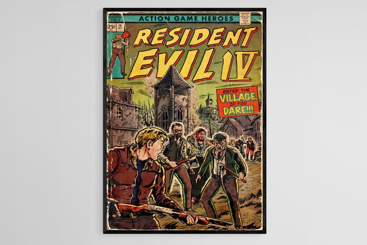 Resident Evil 4 Poster, Resident Evil 4 Art sold by Flore Fart | SKU ...