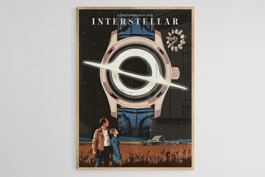 Interstellar Print, Interstellar Poster, Movie Poster, Interstellar Art ...